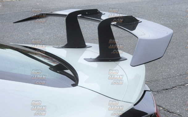 VOLTEX Rear Wing Type 12BL Swan Neck Wet Carbon Fiber - BRZ ZD8 GR86 ...