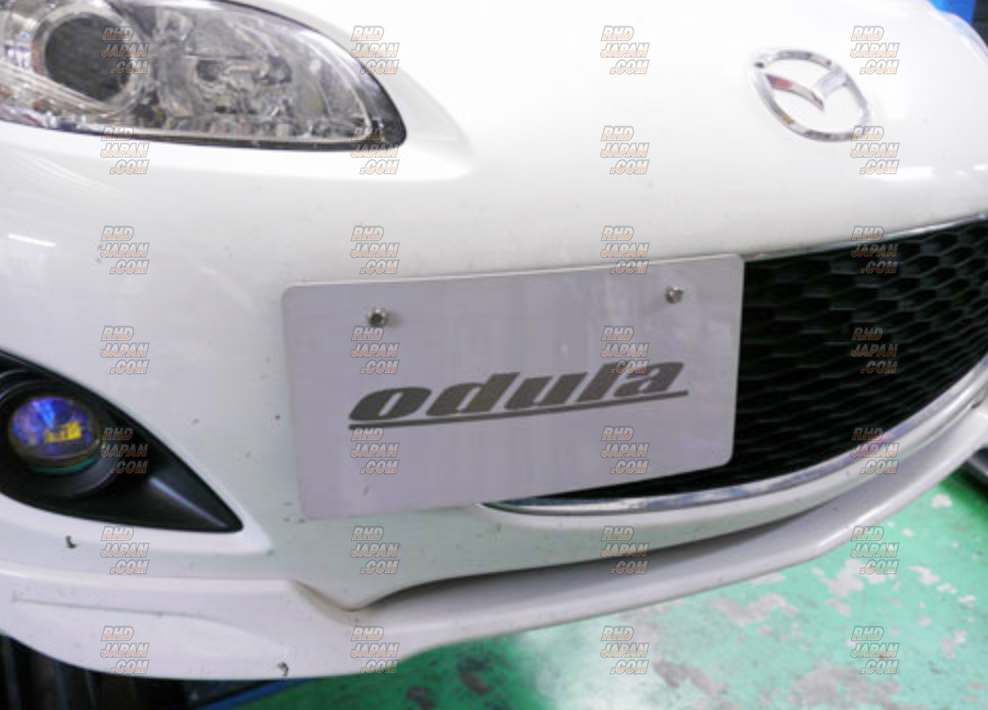 Odula Front License Plate Offset Number Stay - Roadster NCEC NC1 NC2 ...