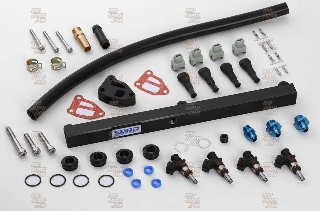 Sard Fuel Delivery Pipe & 700cc Fuel Injector Set for Standard Intake ...