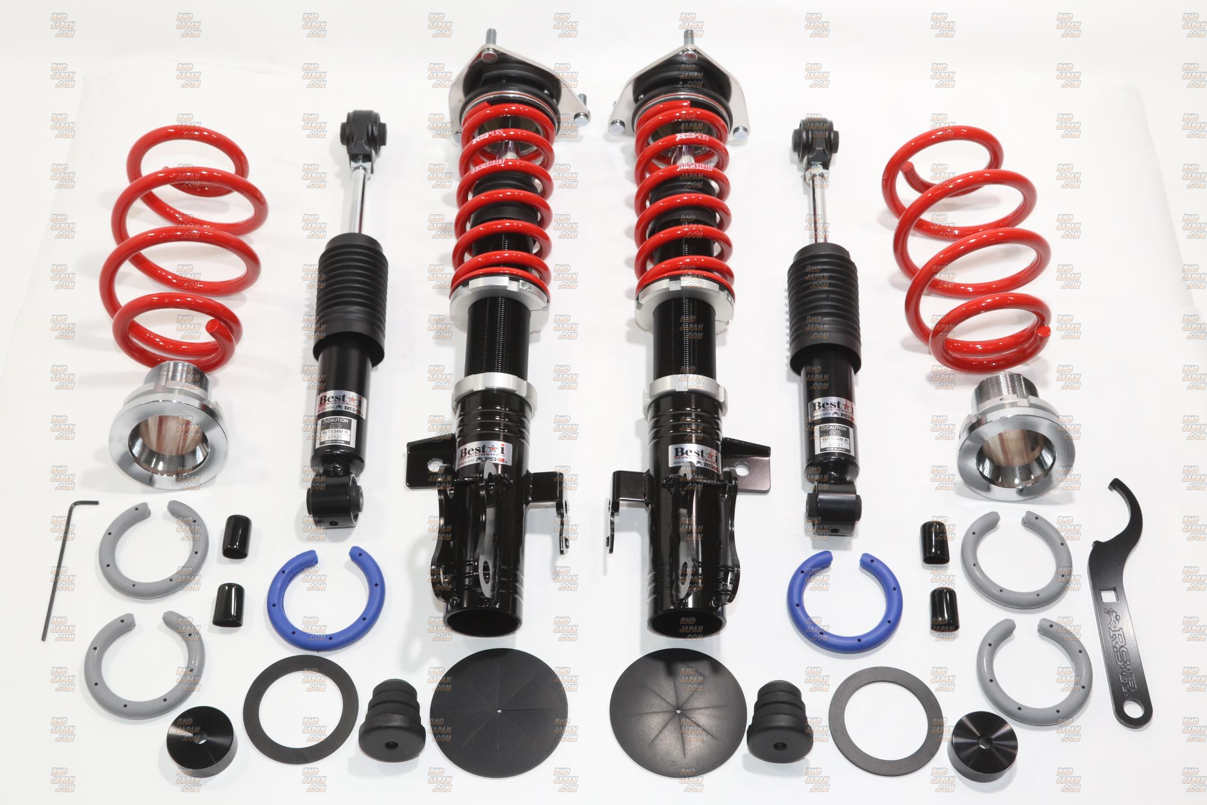 RS-R Best-i C&K Coilover Suspension Set - Vitz KSP90 NCP91 SCP90 - RHDJapan