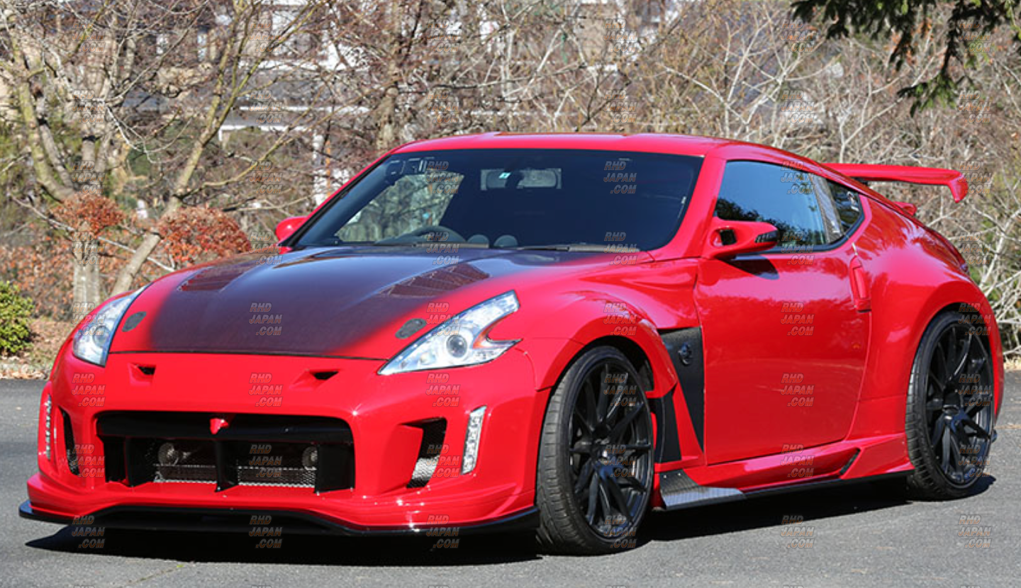 Varis Arising-II Front Fender & Side Fin Panel Set for Varis Front ...