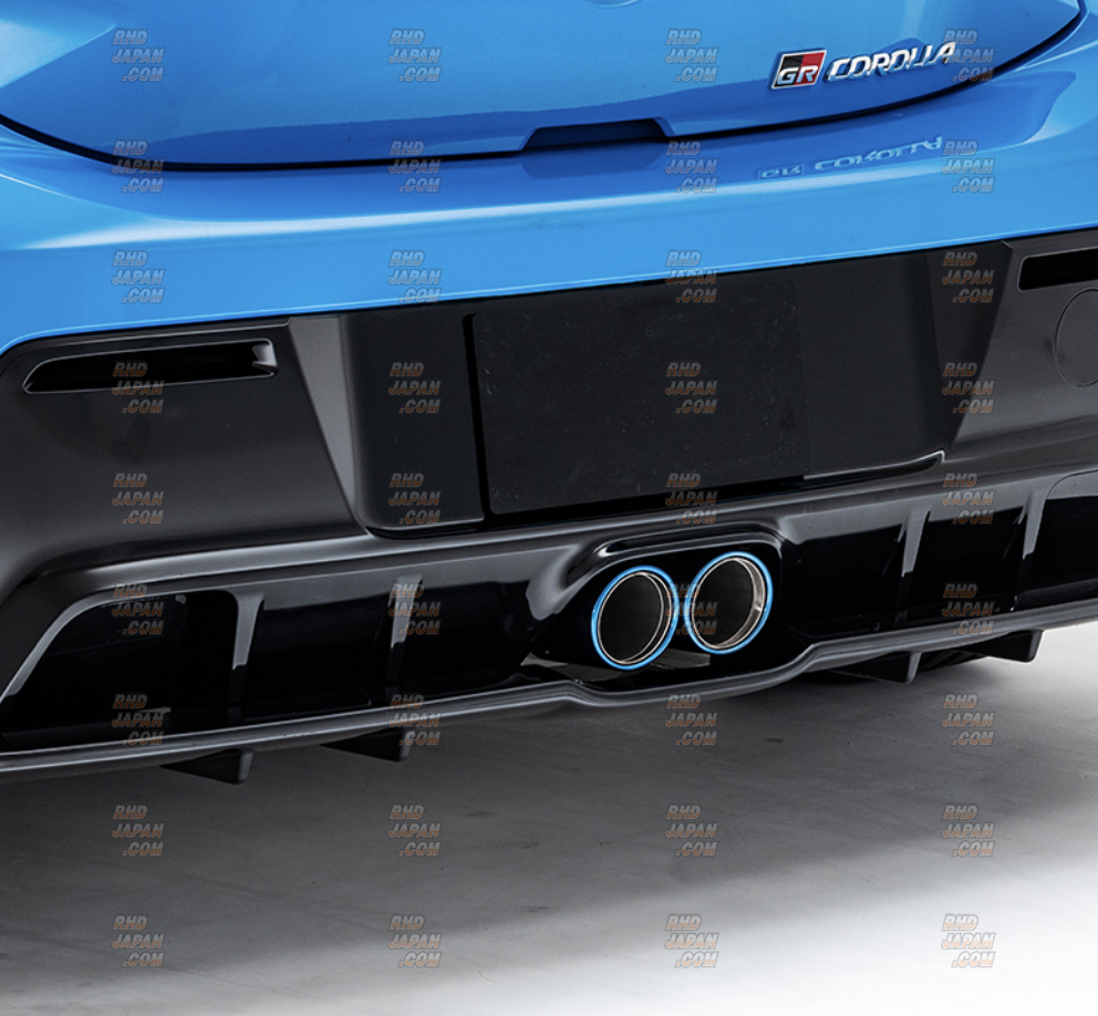Grow Motorsports Grow Design Rear Under Diffuser Semi Gloss Black ABS ...