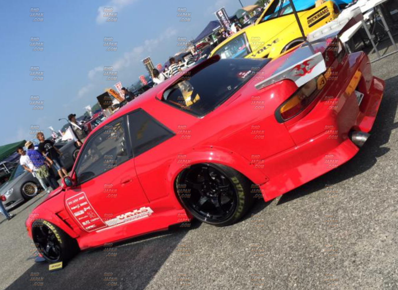 URAS Full Aero Body Kit Type 4 - Onevia 180SX Front Silvia S13 Rear ...