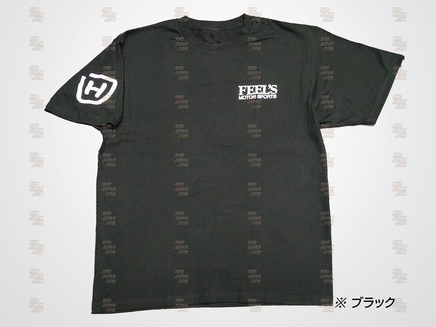 Feel's Logo T-Shirt Black - LL - RHDJapan