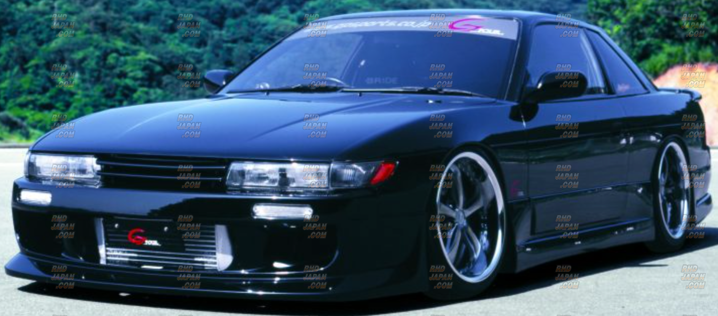 GP Sports G-Four Front Bumper Spoiler - Silvia S13 - RHDJapan