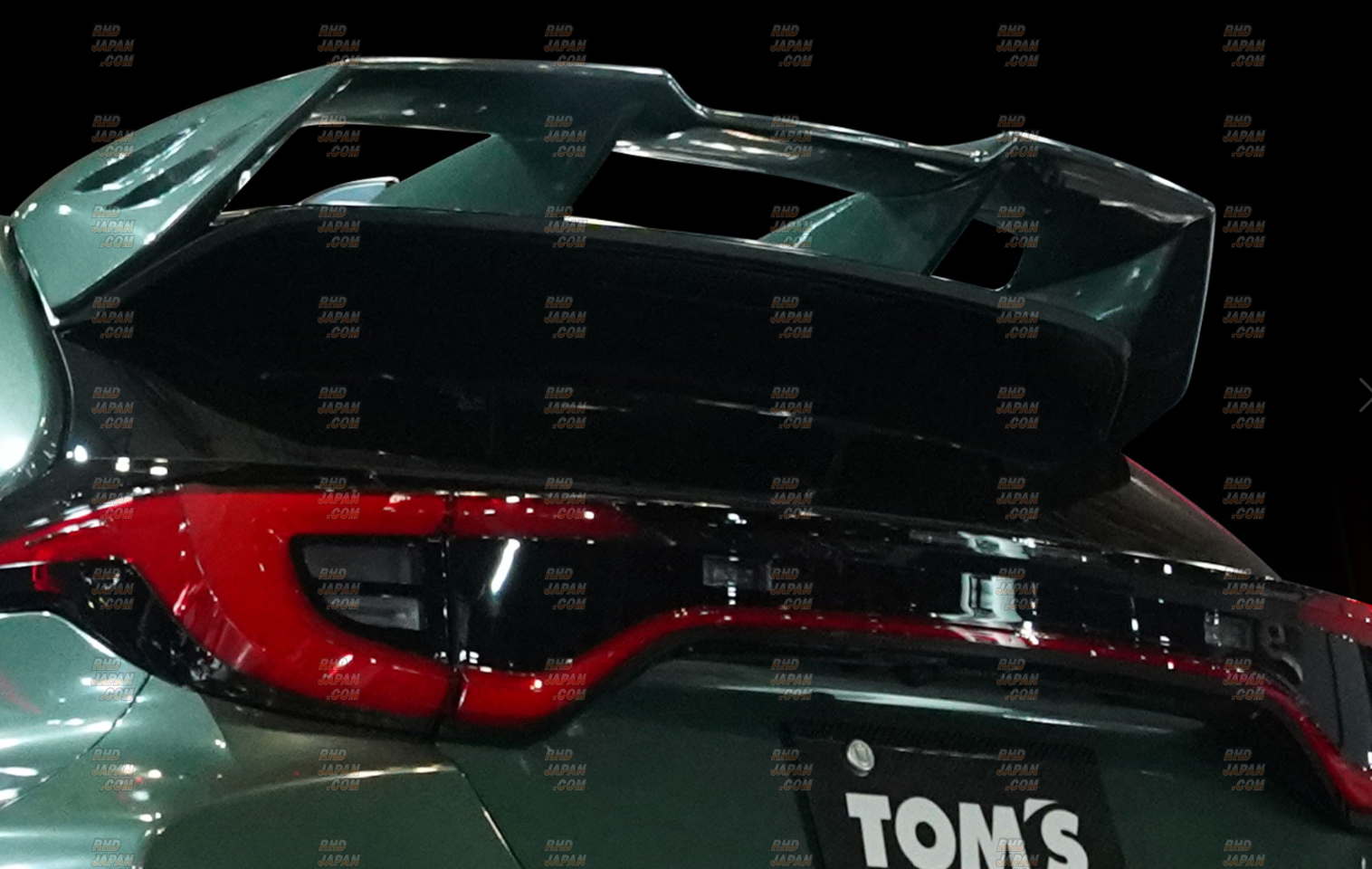 TOM'S Styling Parts Rear Roof Wing Platinum White - GR Yaris GXPA16 Gen ...