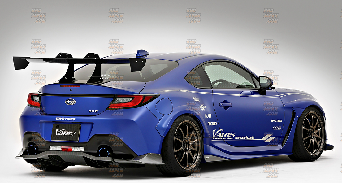 Varis Arising-I/II Rear Diffuser & Shroud Set Half Carbon - BRZ ZD8 ...