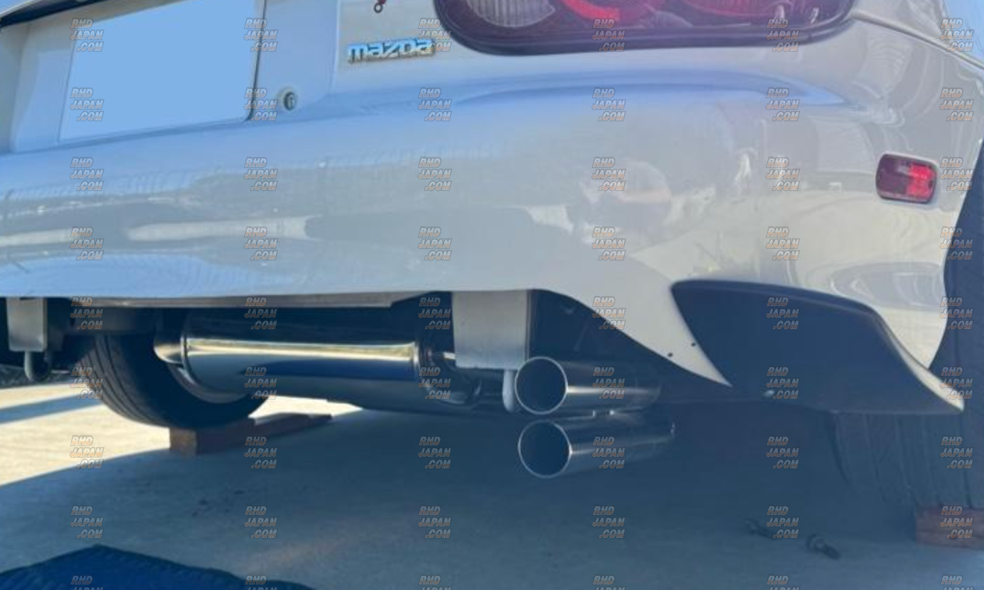 RS Factory Stage Vertical Dual Exhaust Muffler - Roadster NB6C NB8C ...