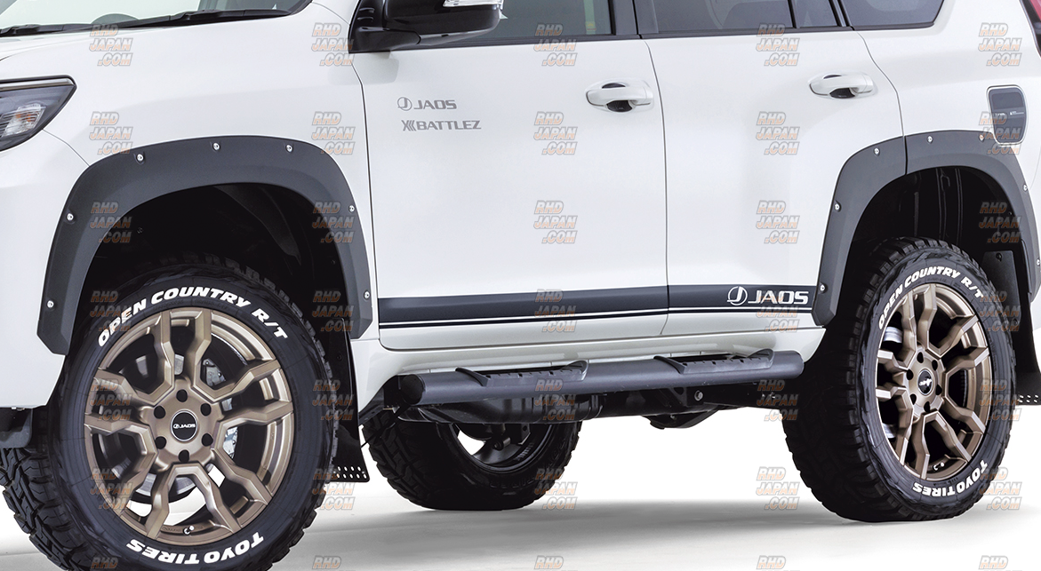 JAOS Side Decal Set - Black - RHDJapan