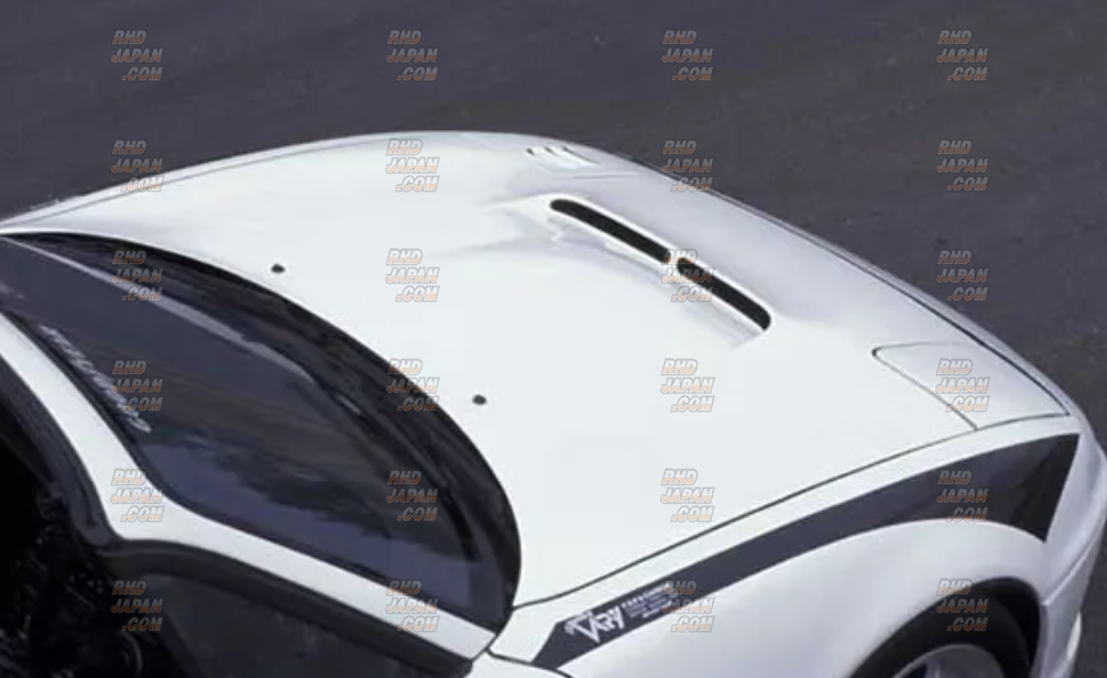 Garage Vary Winding Dancer Aero Bonnet T-1 with Rain Guard FRP ...