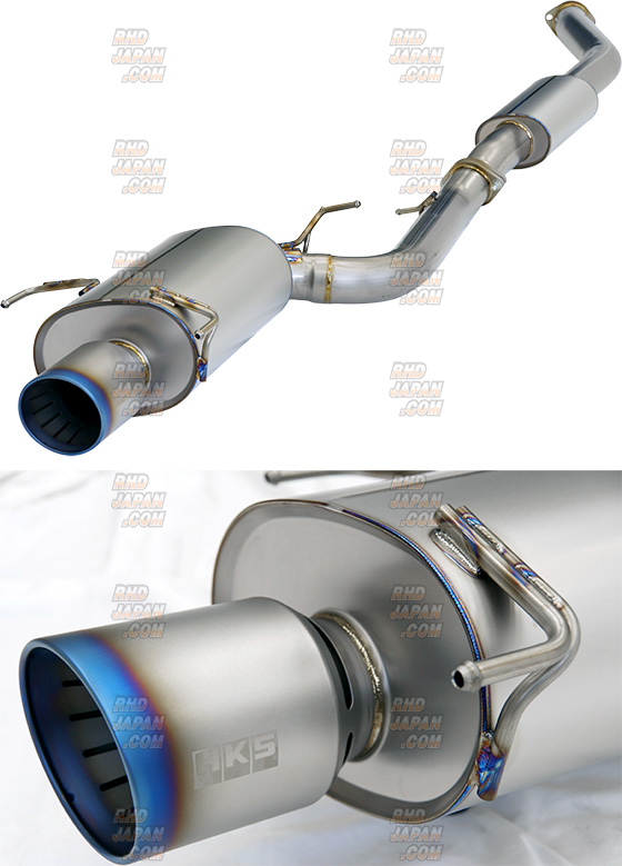 HKS Muffler Series Super Turbo Muffler Ti - Skyline Gt-r BNR34 - RHDJapan