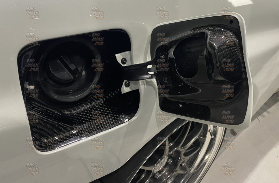 Okubo Factory OF Deep Fuel Box Set Carbon Fiber - Skyline R34 - RHDJapan