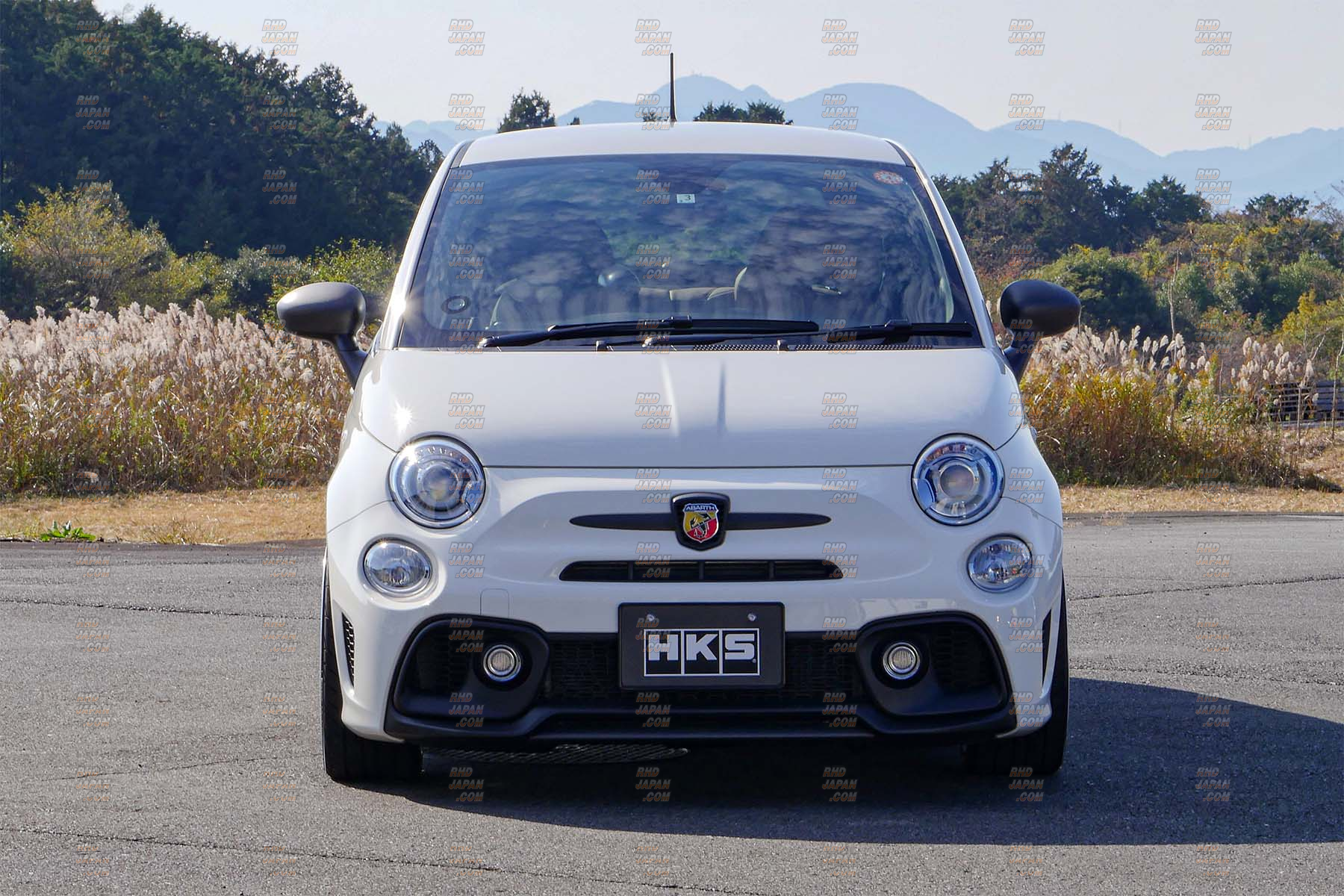 HKS VIITS Front Spoiler - Abarth 595 31214T 312A3 Abarth 695 31214T ...