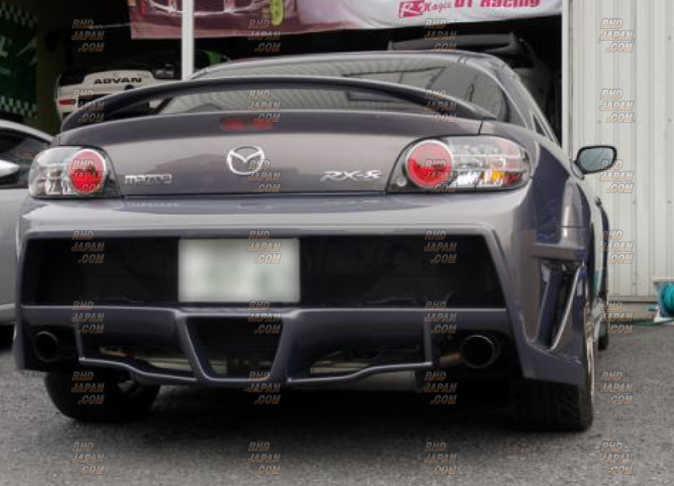 R-Magic RE Rear Bumper - RX-8 SE3P Zenki Model / Before Minor Change ...