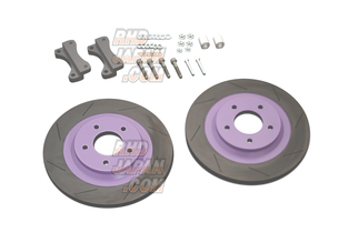 BIOT Brake Offset Kit Rear 1-Piece Rotor Housing Purple - FN2 - RHDJapan