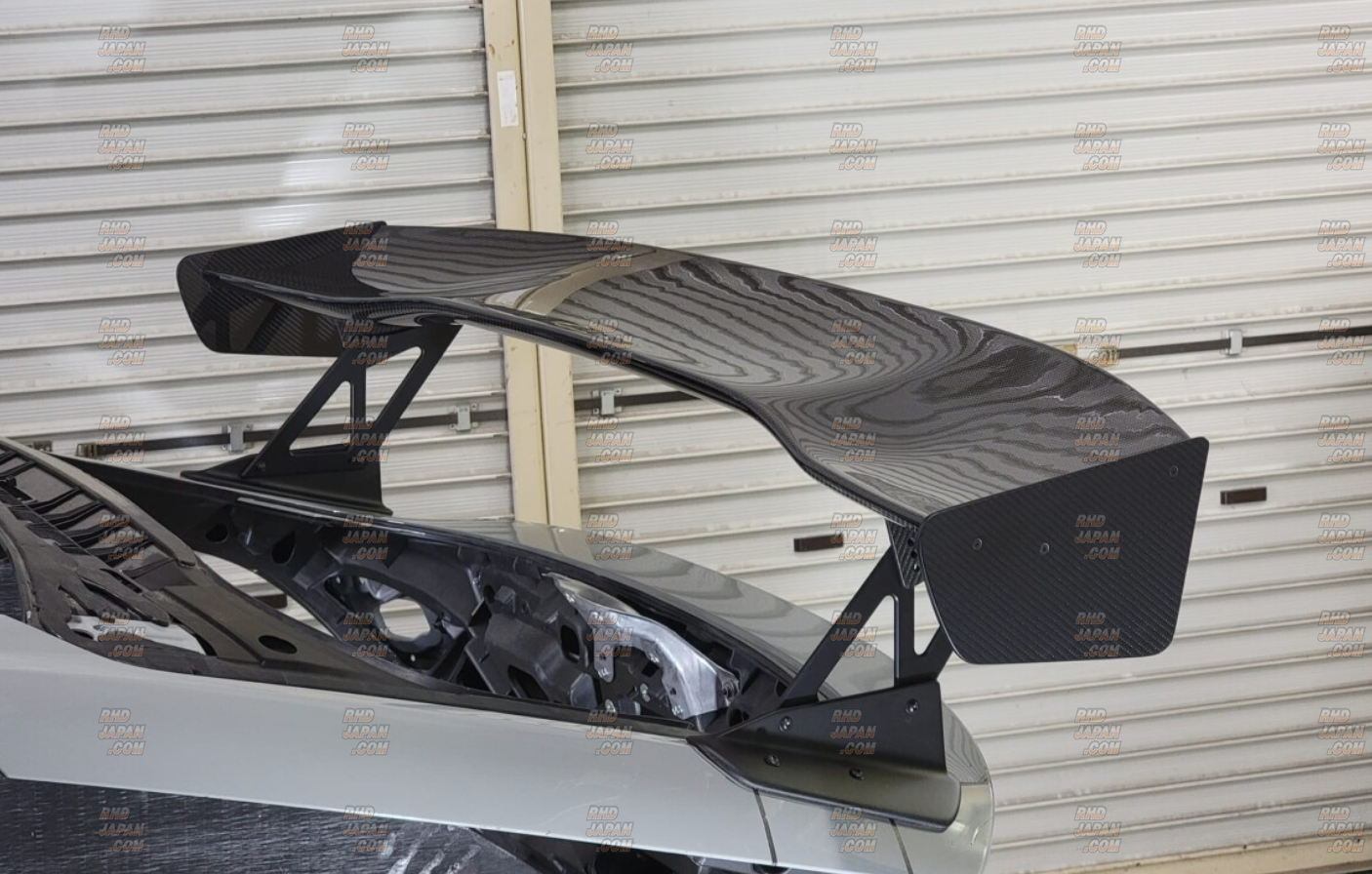 Voltex GT Wing Type 2 Wet Carbon Fiber 1600mm End Plate C - Civic Type ...