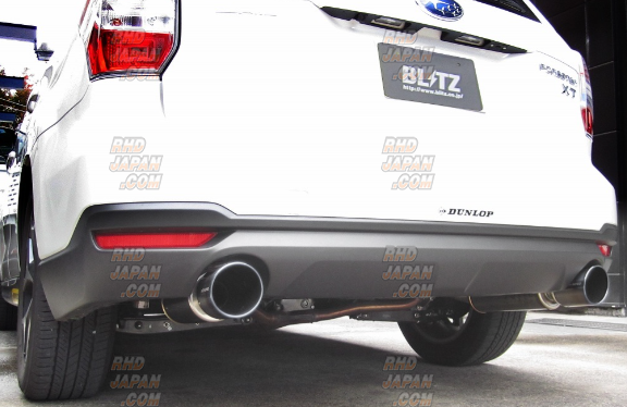 Blitz Nur-Spec VS Muffler Exhaust System - Forester SJG - RHDJapan