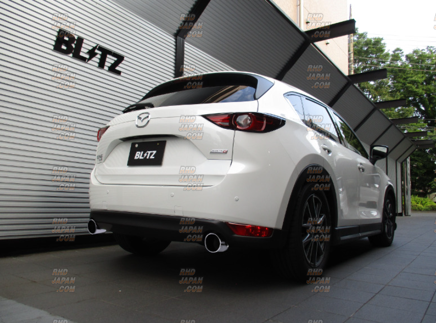 Blitz Nur-Spec VS StyleD Muffler Exhaust System - CX-5 KF2P - RHDJapan