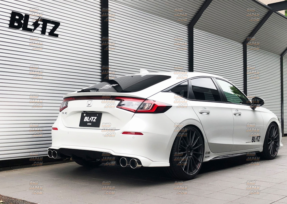 Blitz Nur-Spec Custom Edition Muffler Exhaust System VS Tail - Civic ...