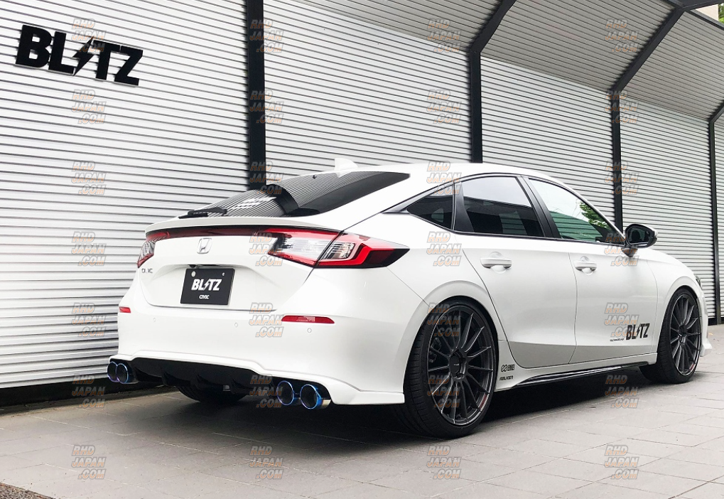 Blitz Nur-Spec Custom Edition Muffler Exhaust System VSR Tail - Civic ...