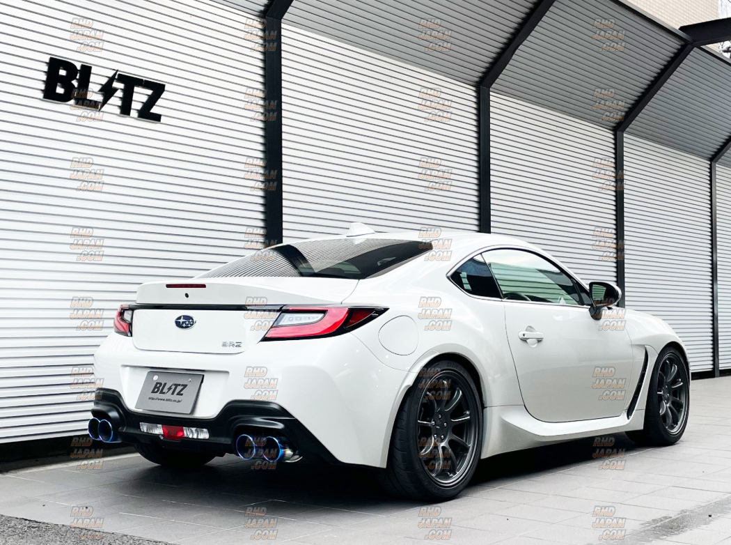 Blitz Nur-Spec Custom Edition Quad GR Muffler Exhaust System Titanium ...