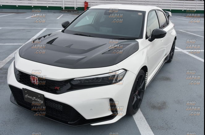 First Molding Super Bonnet Carbon FRP - Civic FL5 - RHDJapan