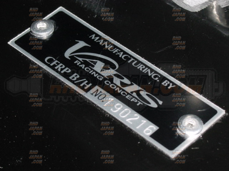 Varis Arising-I/II Cooling Bonnet Hood Carbon+ Clear Coat Finish ...