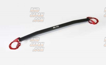 Blitz Strut Tower Bar Front Black x Blue Metallic - Copen LA400K - RHDJapan