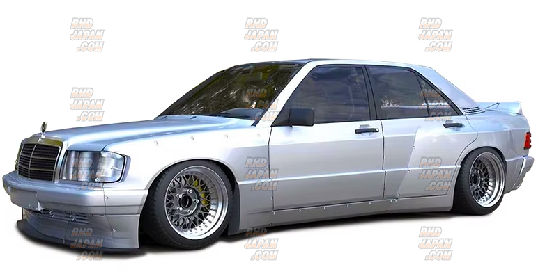 T.R.A.-Kyoto Pandem Full Aero Wide Body Kit - Mercedes Benz 190 Series ...