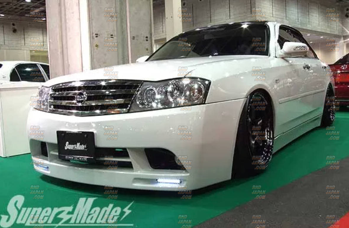 Super Made Instant Gentleman Front Bumper - Cedric / Gloria Y34 - RHDJapan