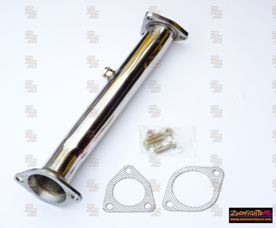 Zero Fighter Auto Custom Catalyzer Straight Pipe - S2000 AP1 AP2 - RHDJapan