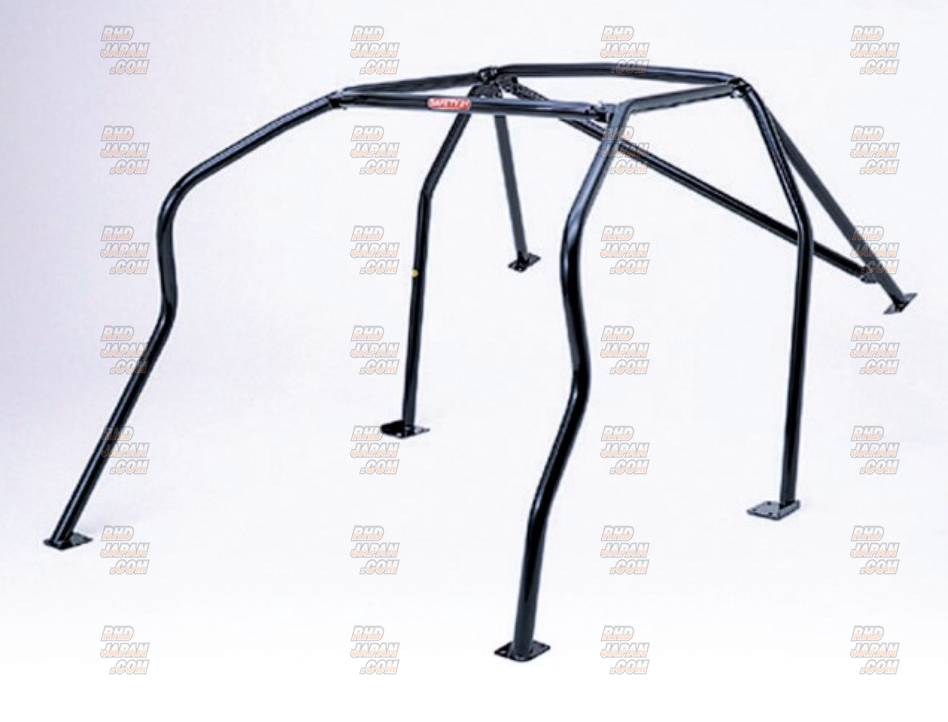 CUSCO Safety 21 Roll Cage 10 Point 2 Seats Around Dash - BNR34 R34 ...