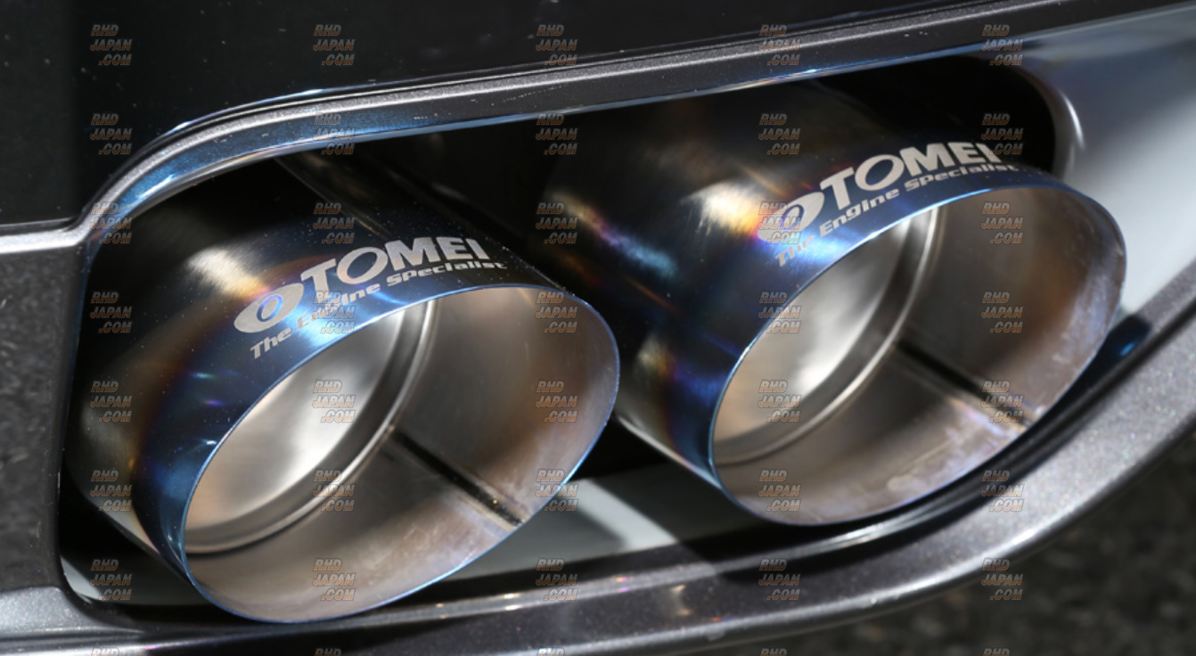 Tomei Muffler Titanium Tail Tip Set - GT-R R35 - RHDJapan