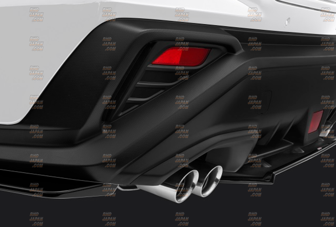STI Rear Under Diffuser Black - WRX S4 VBH - RHDJapan