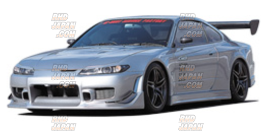 C-West GT Type Side Step Set FRP - Silvia S15 - RHDJapan