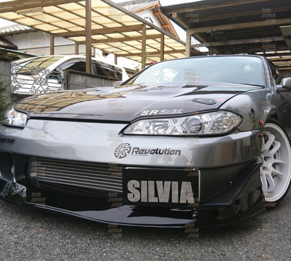 78 Works Full LED Headlight Set Version 5 Chrome - S15 - RHDJapan