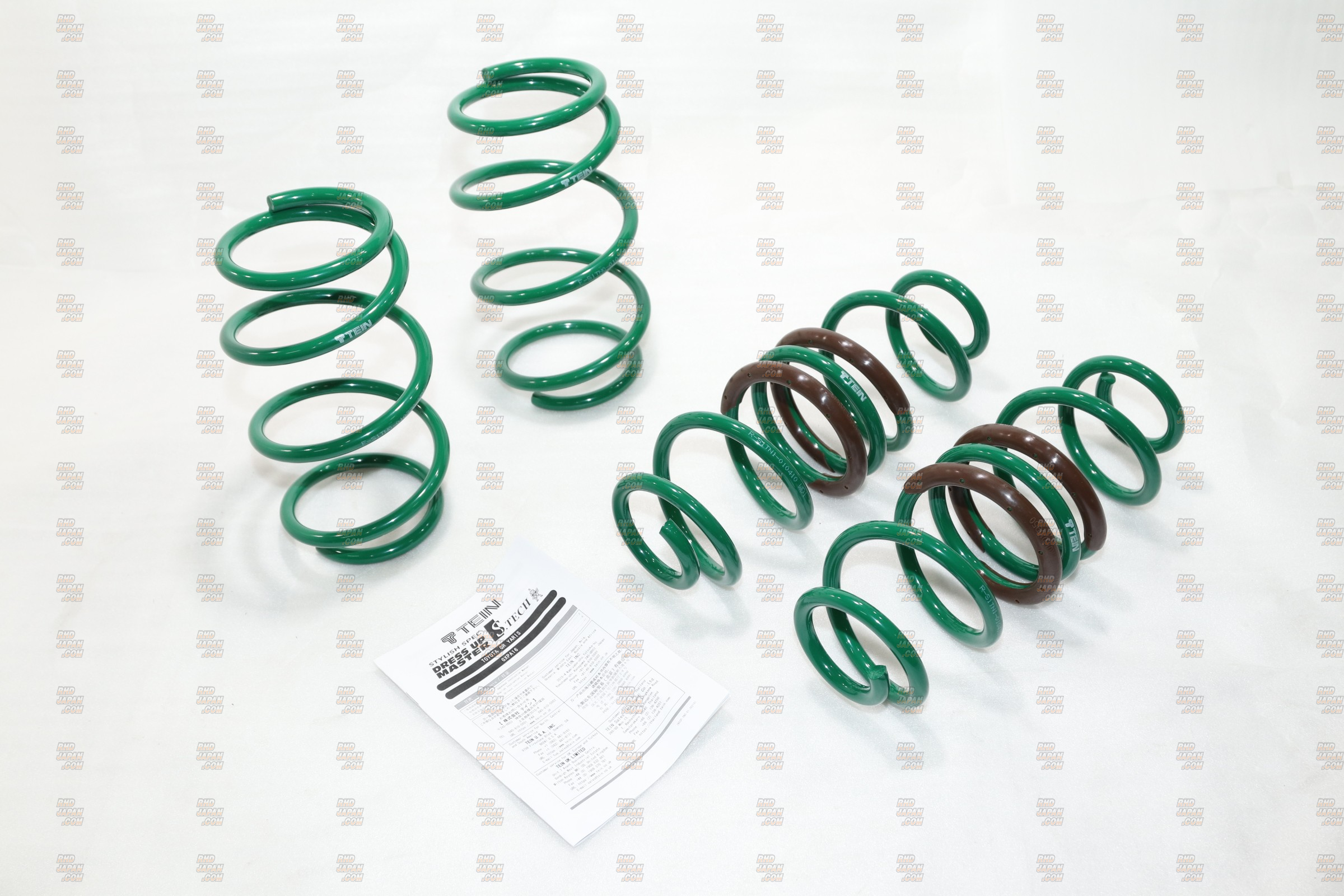 Tein S.Tech Type Spring Set - Starlet EP91 - RHDJapan