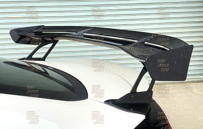 Trust Greddy X Voltex Rear Wing Type 3B Side Mount Wet Carbon Fiber ...