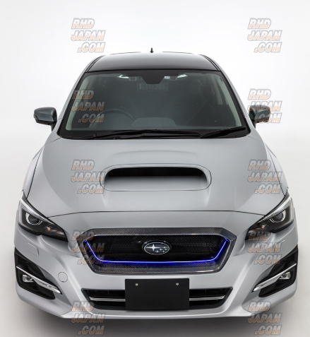 DAMD Lightning Grille White LED FRP Non-Painted - Levorg VM4 VMG ...