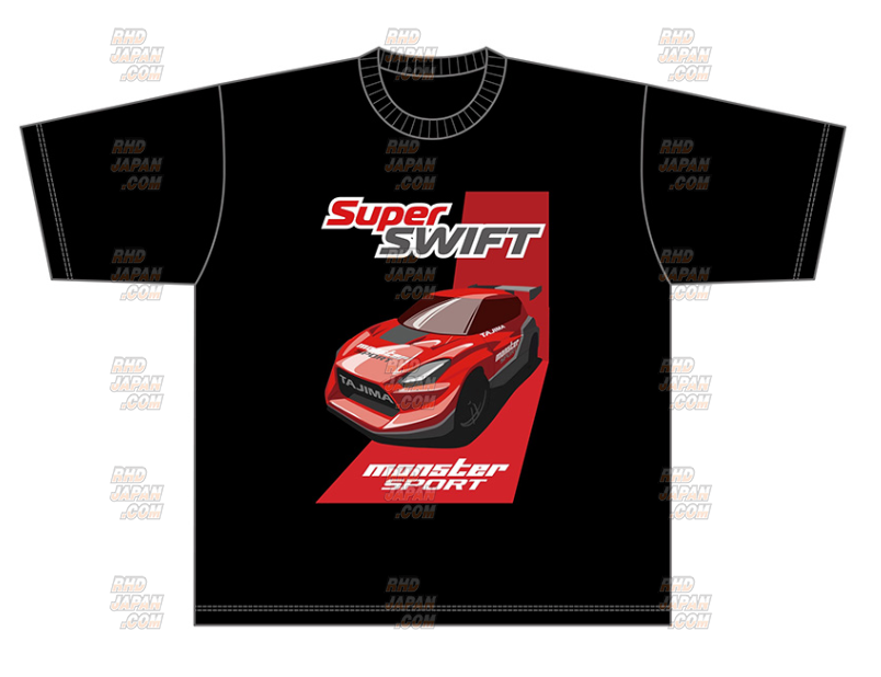 Monster Sport ZC33S Super Swift T-Shirt - Black Small - RHDJapan