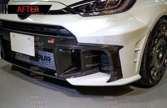 Axis-Parts Front Bumper Duct Cover Set for TRD Front Spoiler GT Dry ...