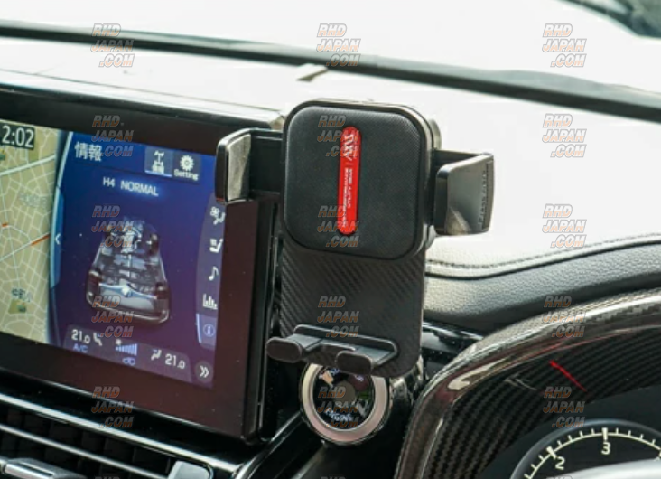 Axis-Parts Smart Phone Holder B Type (Push Type Carbon) - GR Yaris ...