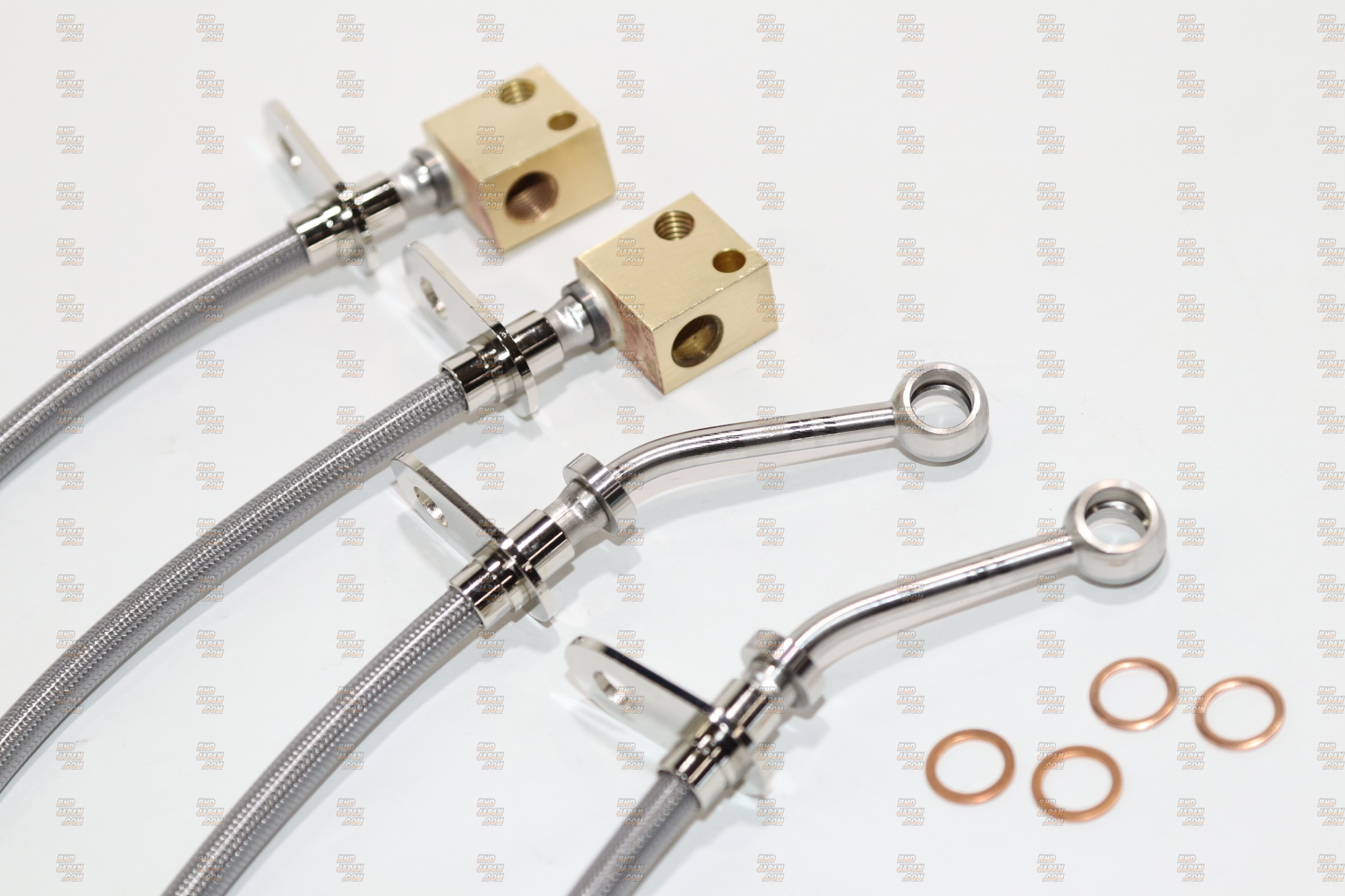 Project Mu Teflon Brake Line Stainless Fittings Clear - Mazda CX-60 ...