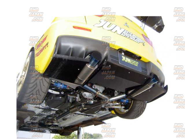 JUN Auto Aero Body Kit Rear Diffuser FRP - Lancer Evolution X CZ4A ...