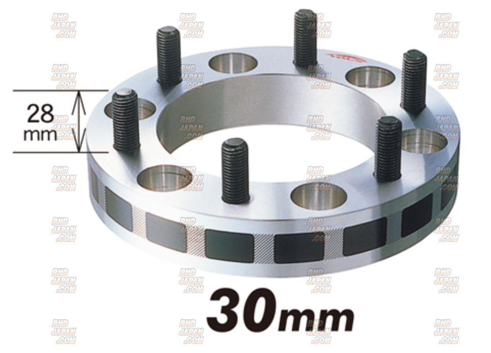 Kyo-Ei Wide Tread Spacer Set for 4WD 6H/139.7 30mm - M12XP1.25 - RHDJapan