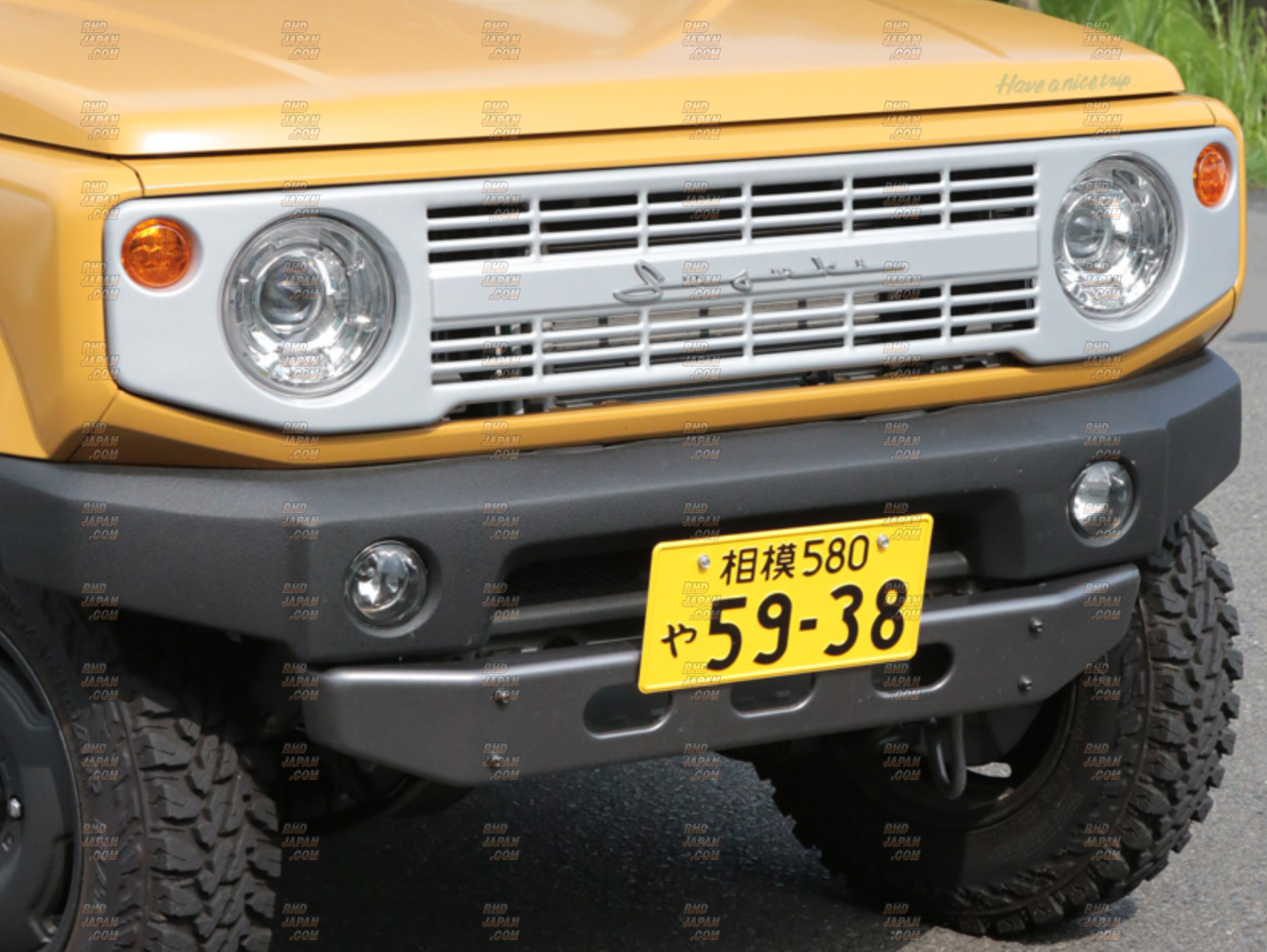 APIO Vintage Iron Front Grill Light Bronze - Jimny JB64 Jimny Sierra ...
