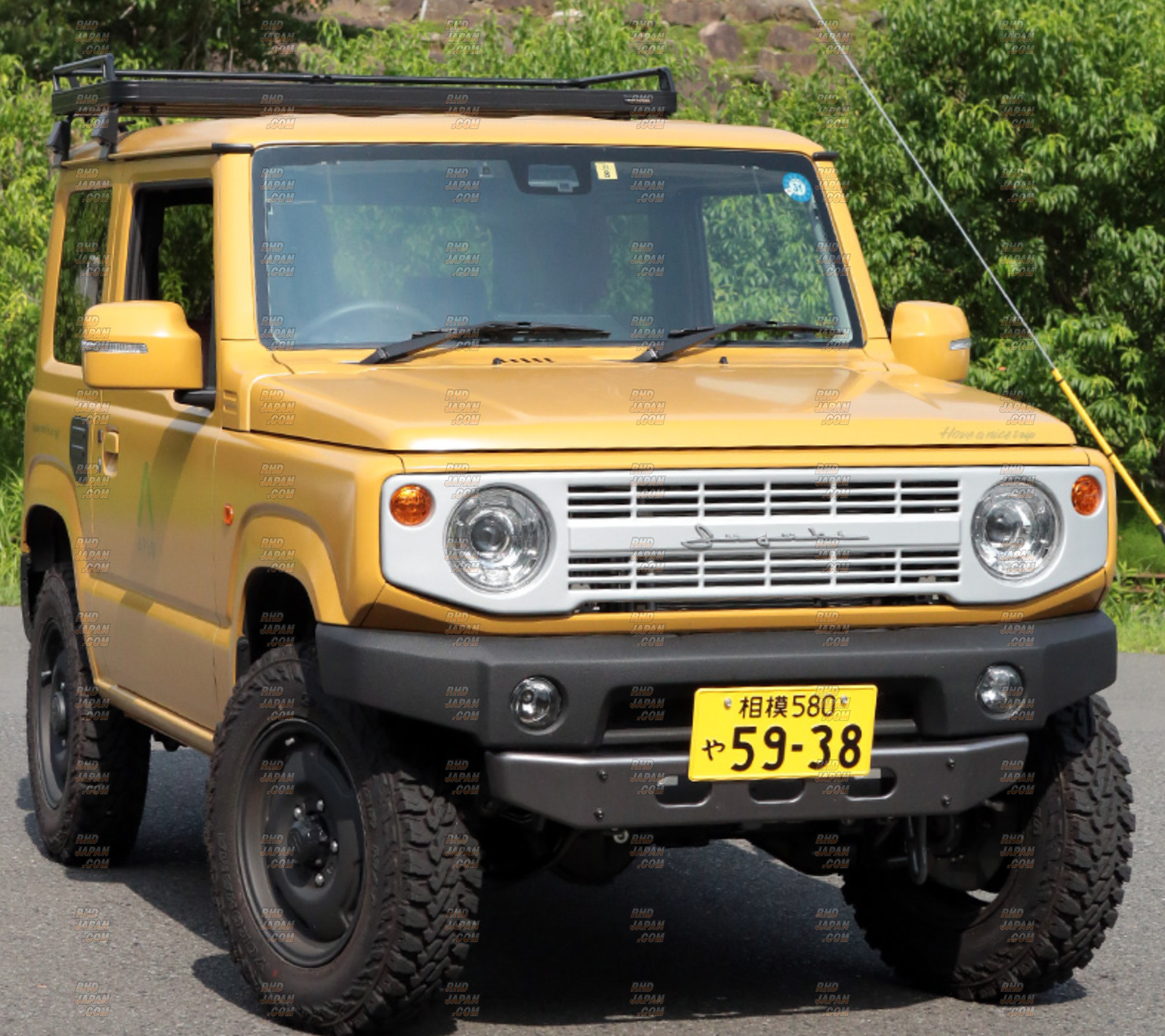APIO Vintage Iron Front Grill Light Bronze - Jimny JB64 Jimny Sierra ...