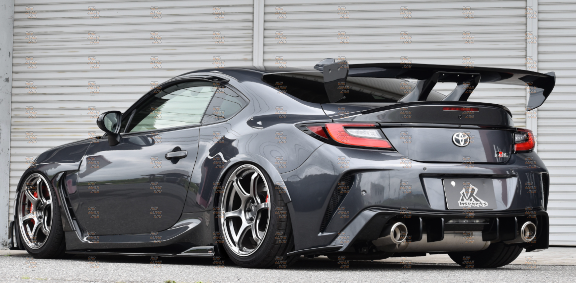 M-Sports GT Wing Type-II 1580mm FRP - BRZ ZD8 GR86 ZN8 - RHDJapan