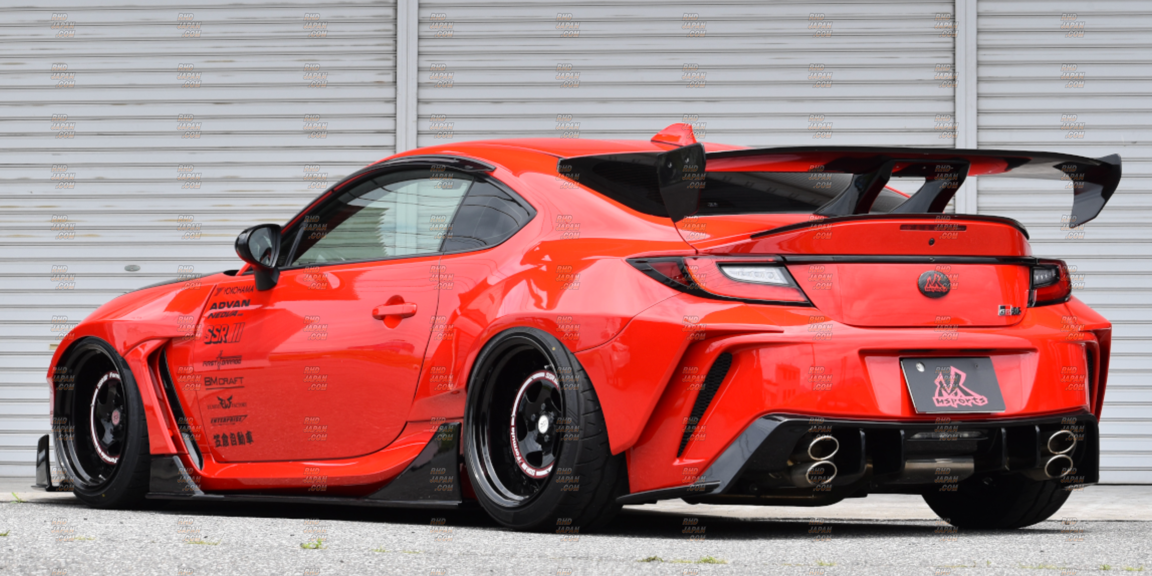M-Sports GT Wing Type-II 1440mm Carbon Fiber - BRZ ZD8 GR86 ZN8 - RHDJapan