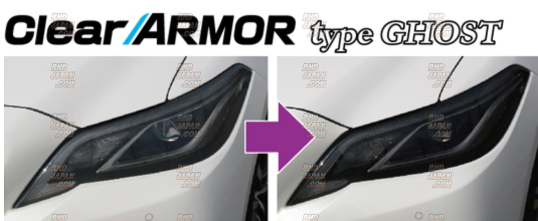 Quick Clear Armor Head Light Protector Film Type Ghost - Caravan E26 ...